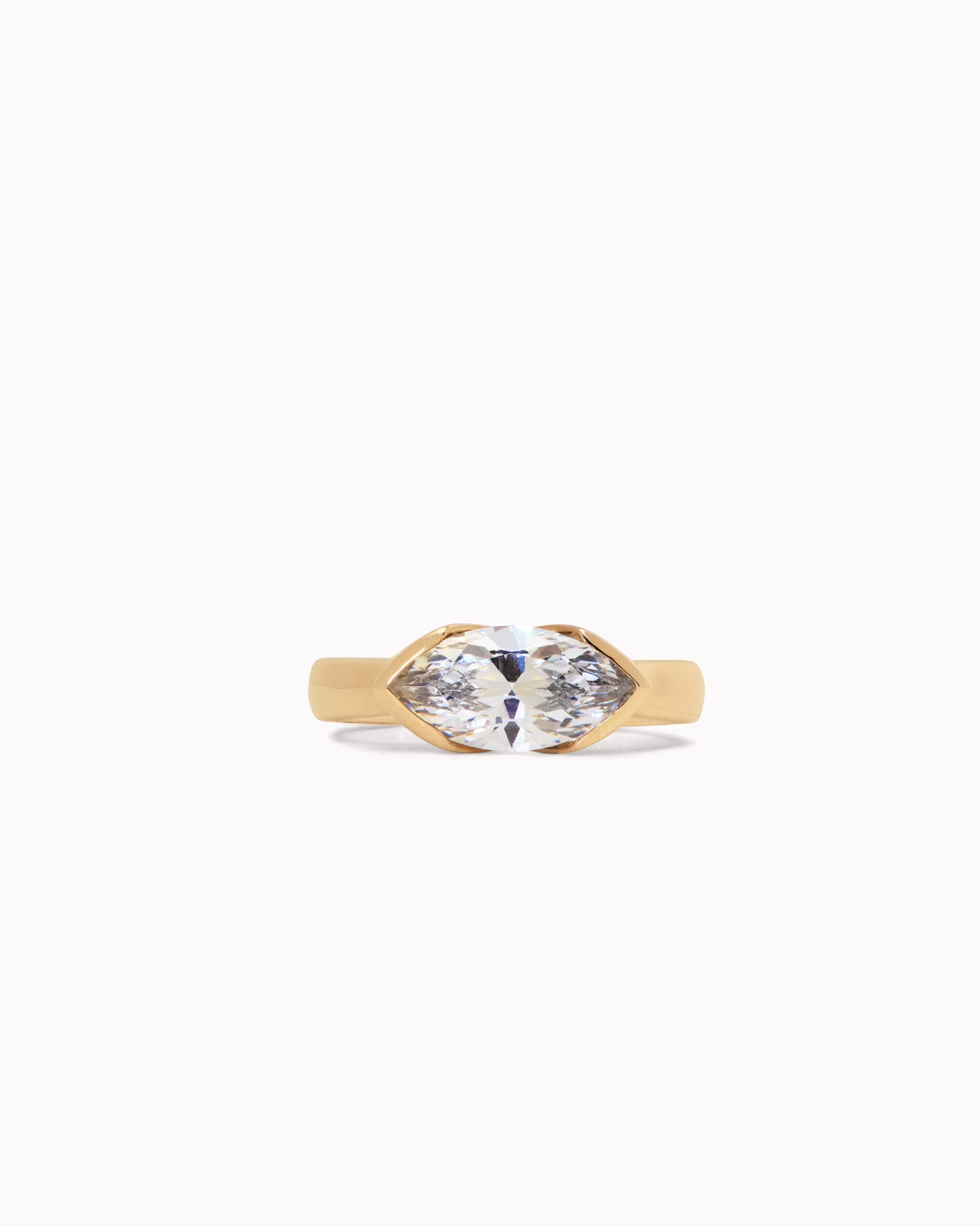 2ct Chunky Marquise Semi Bezel – Nine Roses